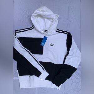 adidas | Sweaters | Adidas Asymm Block Hoodie | Poshmark